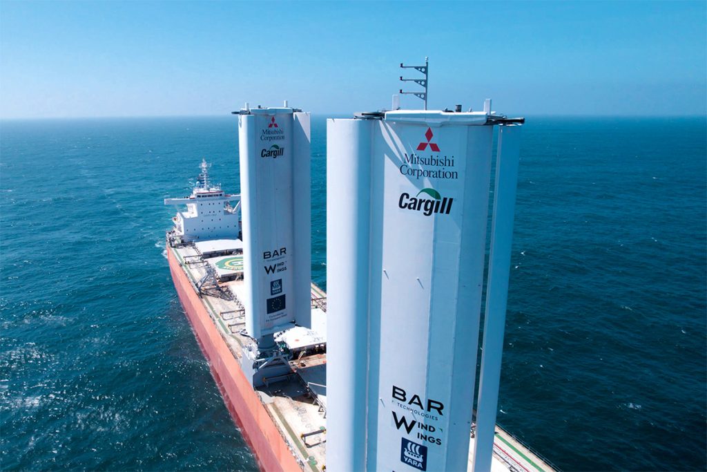 Cargo ship with WindWings saves three tonnes of fuel per day on first ...