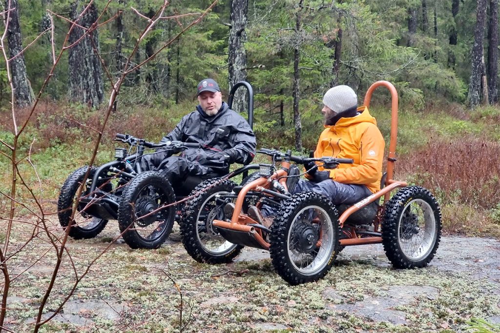 Exoquad four-wheeler brings off-road adventure to wheelchair users