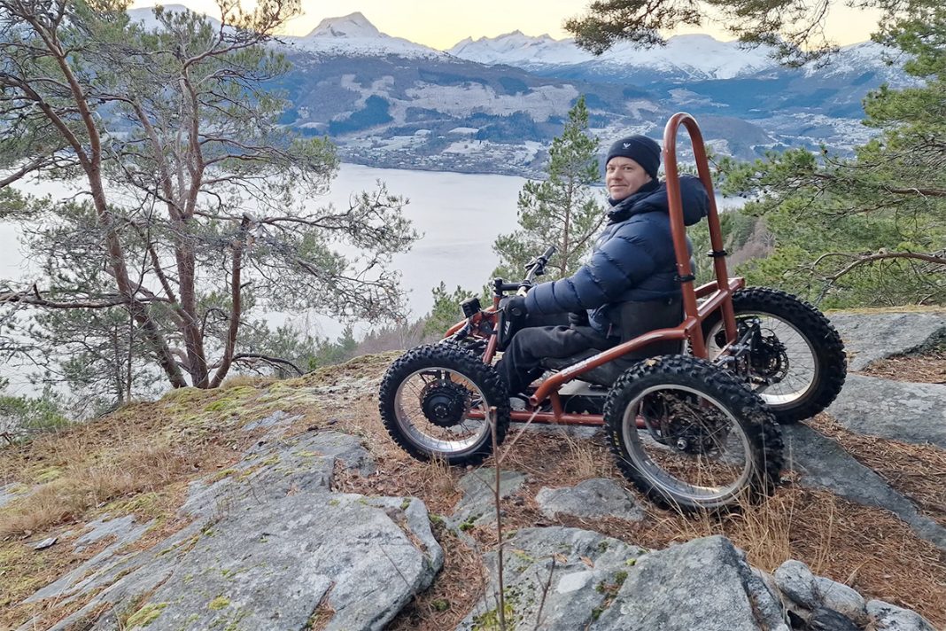 Exoquad four-wheeler brings off-road adventure to wheelchair users