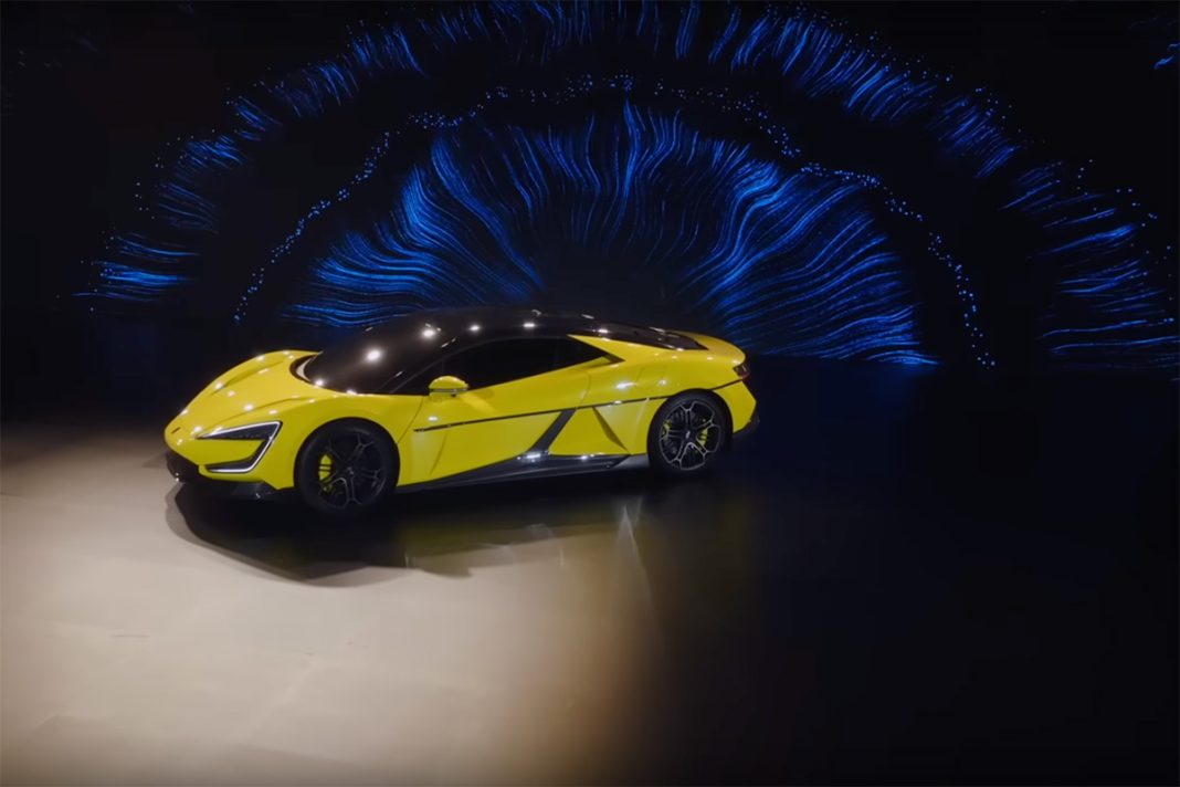 BYD’s intelligent body control makes car drive on three wheels and jump