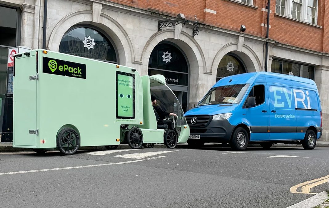 CityShuttle ePack cargo bike for businesses ready to lease