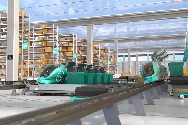 Magway uses linear magnetic motors to shuttle delivery pods through pipes