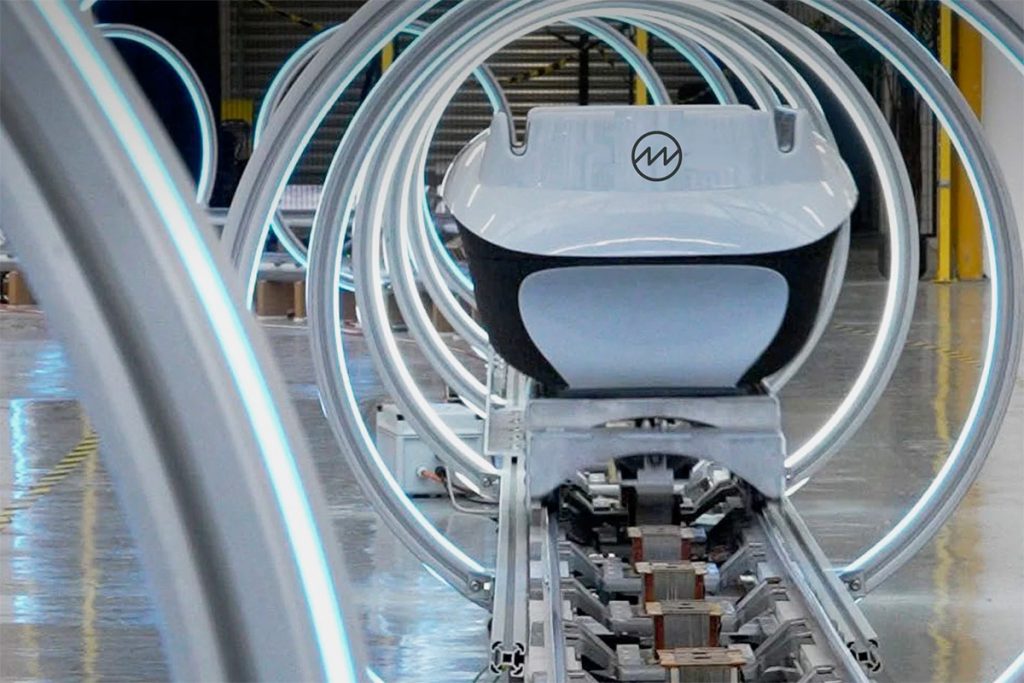 Magway uses linear magnetic motors to shuttle delivery pods through pipes