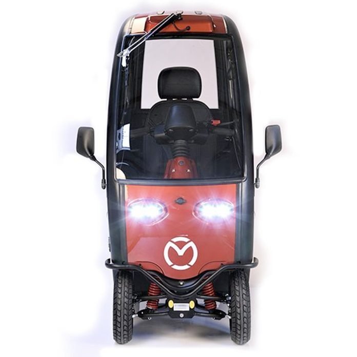 Mini Crosser X-CAB is an all-terrain mobility scooter for the Nordic ...