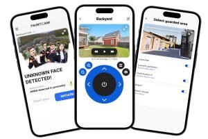 Paintball-blasting home security camera