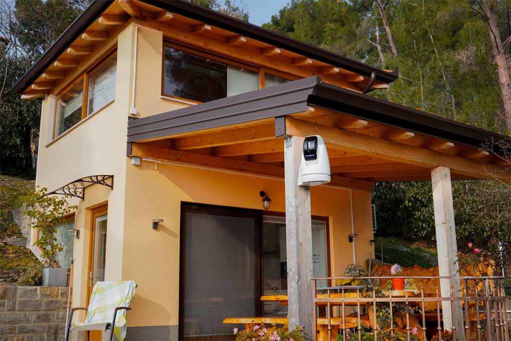 Paintball-blasting home security camera