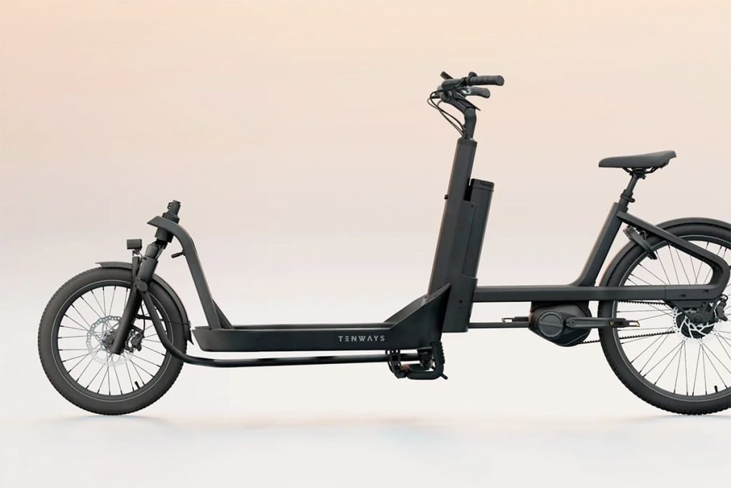 Cargo One front loader ebike offers a cozy ride for your little ones