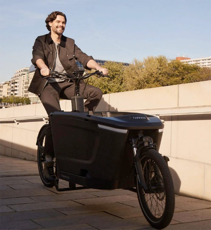 Cargo One front loader ebike offers a cozy ride for your little ones