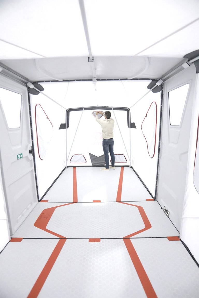 Cmax foldable mobile housing units can be assembled in just 11 minutes