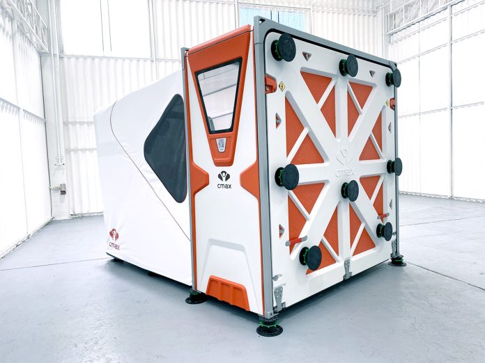 Cmax foldable mobile housing units can be assembled in just 11 minutes