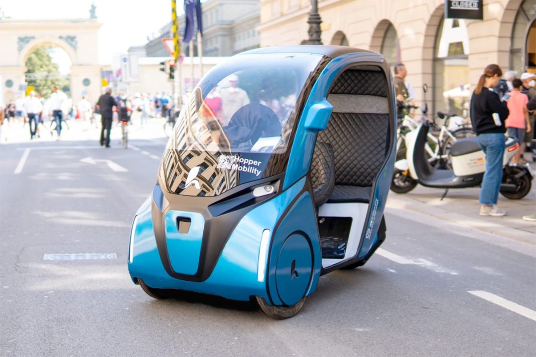 Meet the Hopper: German pedal-electric bicycle/car hybrid for modern ...