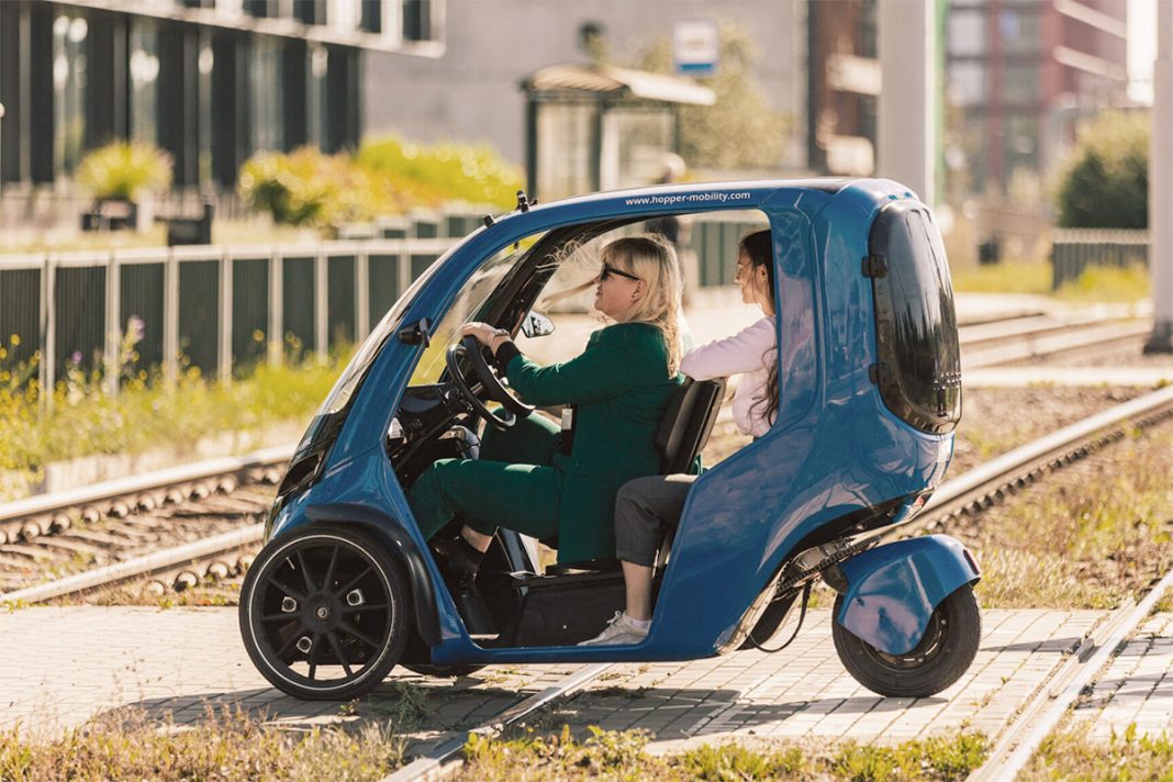 Meet the Hopper: German pedal-electric bicycle/car hybrid for modern ...
