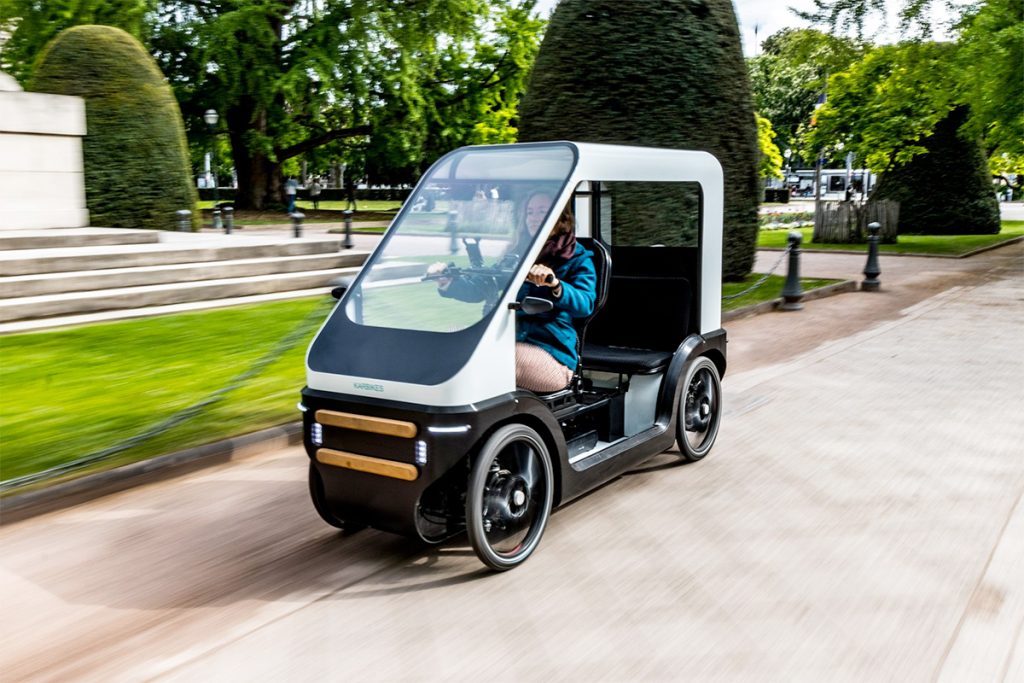 Karbikes: The innovative fusion of bicycle and car for urban commuters