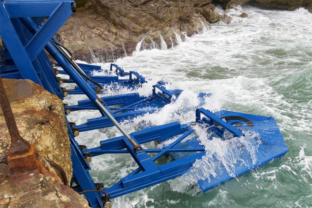 Transforming the constant power of waves into electricity