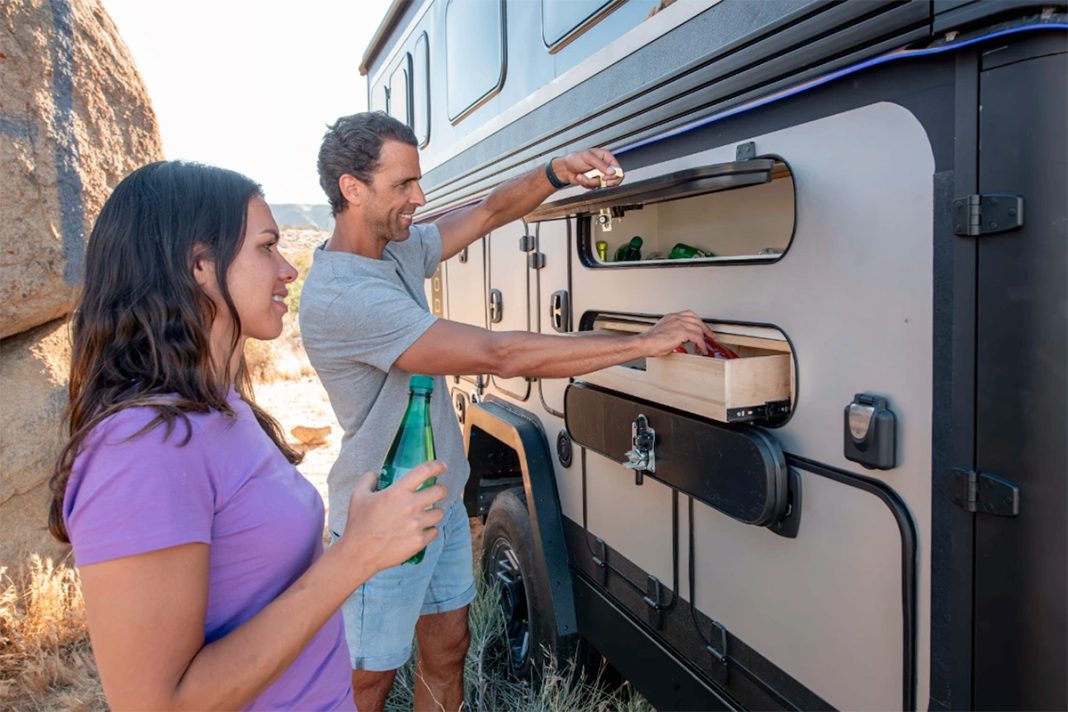 Exodus Capax might be the smartest pop-up camper for family adventures