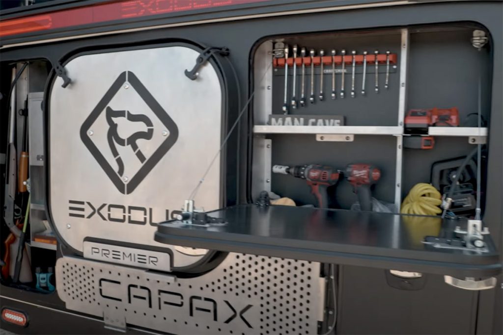 Exodus Capax might be the smartest pop-up camper for family adventures
