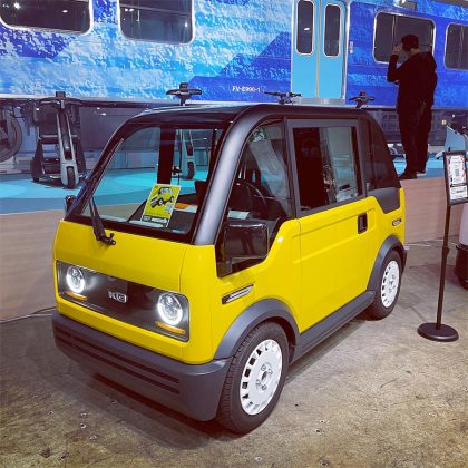 Single-seat tiny EV for the modern city dweller