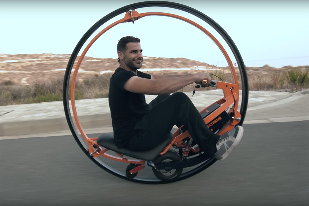 Electric Monowheel: A novel ride with powerful torque