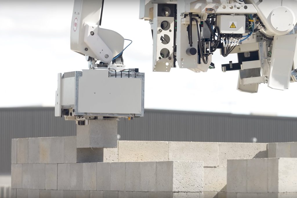 World's fastest brick-laying construction robot arrives in the U.S.