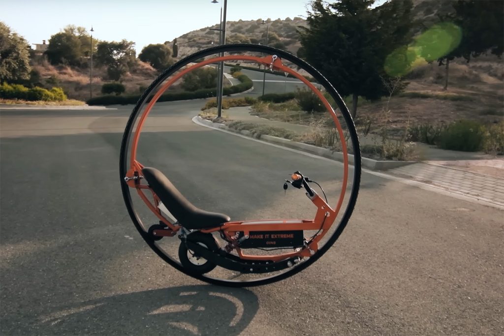 Electric Monowheel: A novel ride with powerful torque