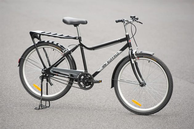 Buffalo S2 Utility is a rugged two-chain bicycle for tough terrain