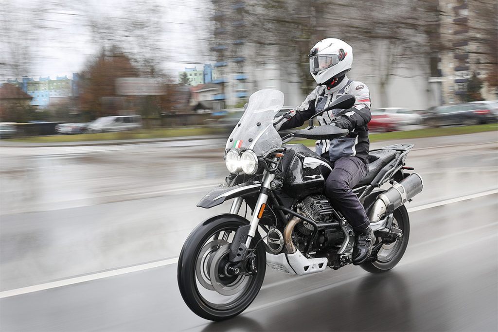 Mini electric wiper for helmet aims to make your rainy ride safer