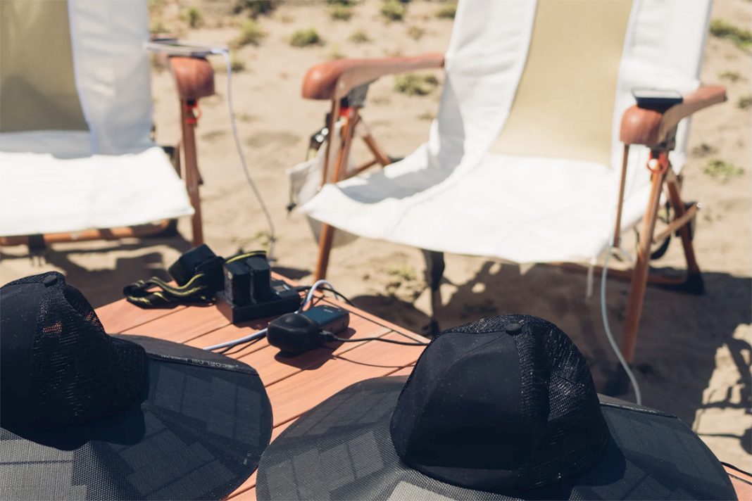 EcoFlow Power Hat charges devices with built-in solar panels while you ...
