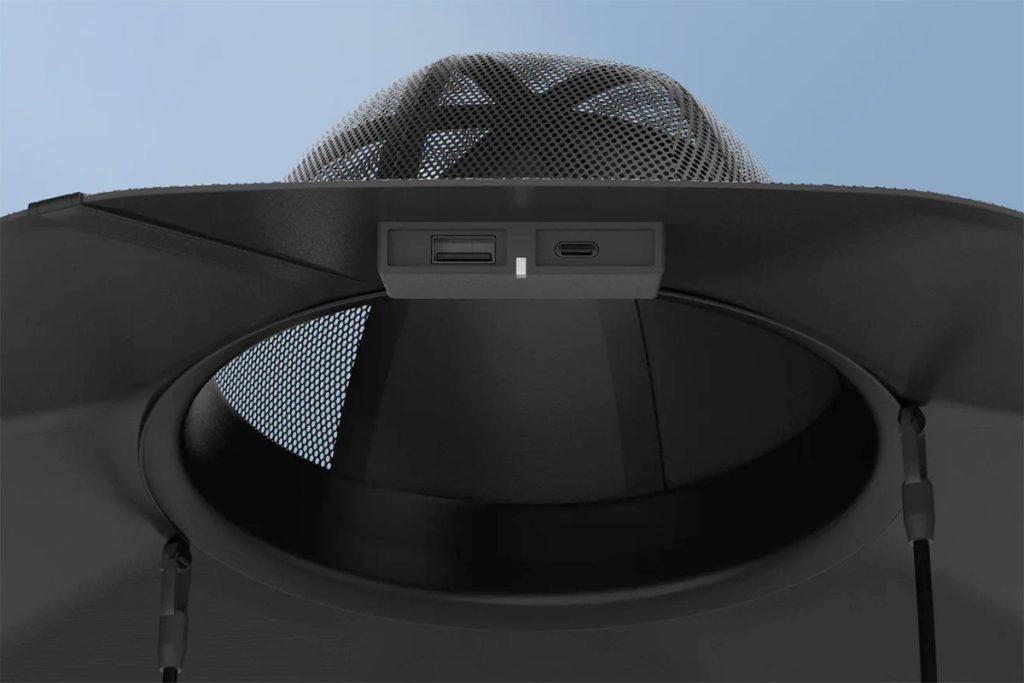 EcoFlow Power Hat charges devices with built-in solar panels while you walk in the sun