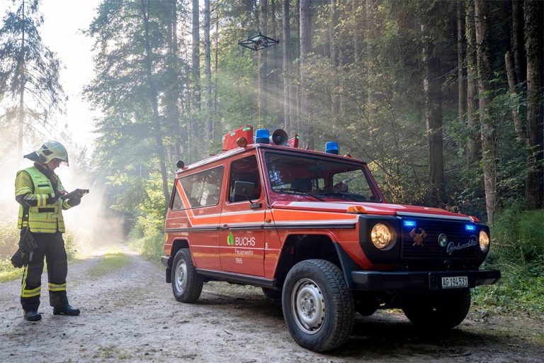 Fotokite Sigma: Actively tethered drones for emergency response