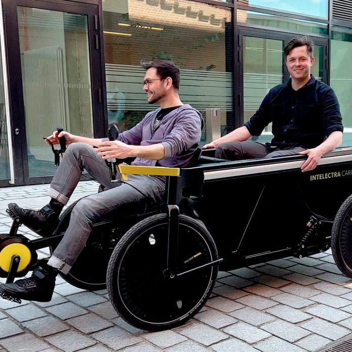 Pedal-by-wire cargo cycle is a heavy-duty solution for urban hauling