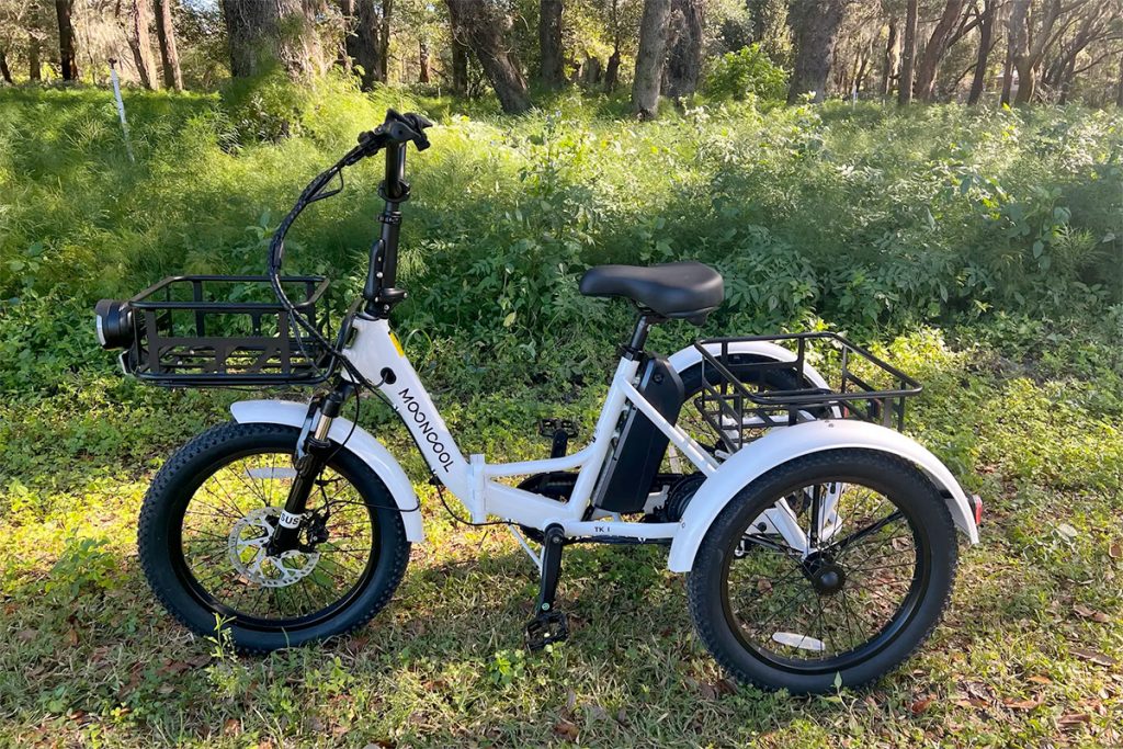 Mooncool TK1 folding e-trike is a pocket-friendly solution for cargo ...