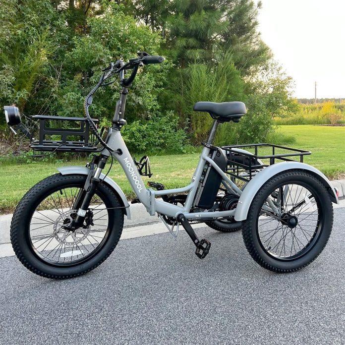 Mooncool TK1 folding e-trike is a pocket-friendly solution for cargo ...
