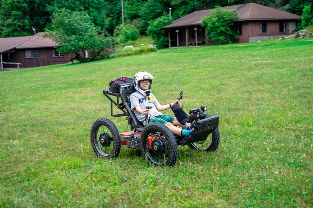 Powerful AWD off-road machine brings fun no matter your physical abilities