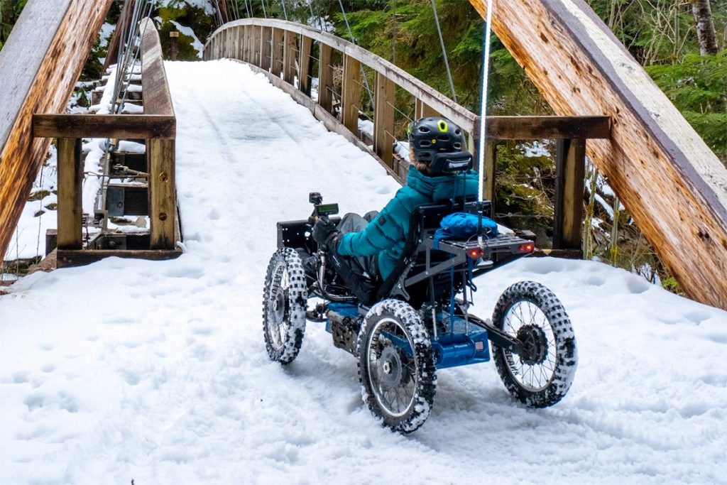 Powerful AWD off-road machine brings fun no matter your physical abilities