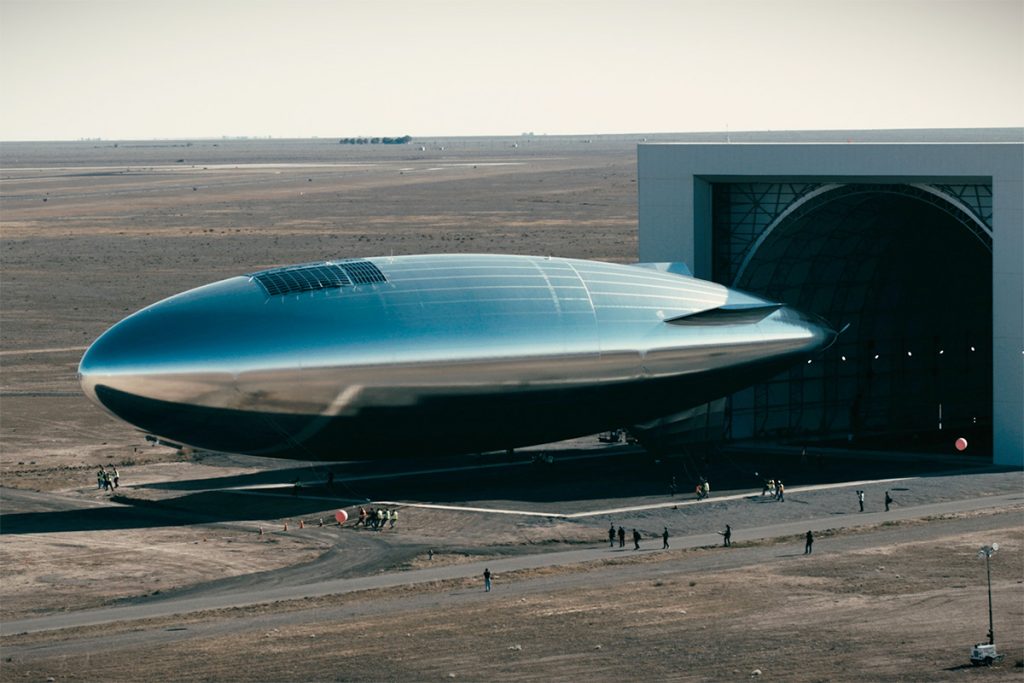 Solar-powered stratospheric blimp enhances internet access for remote ...