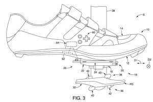 Shimano patents electric cycling shoe with auto adjust cleat positioning