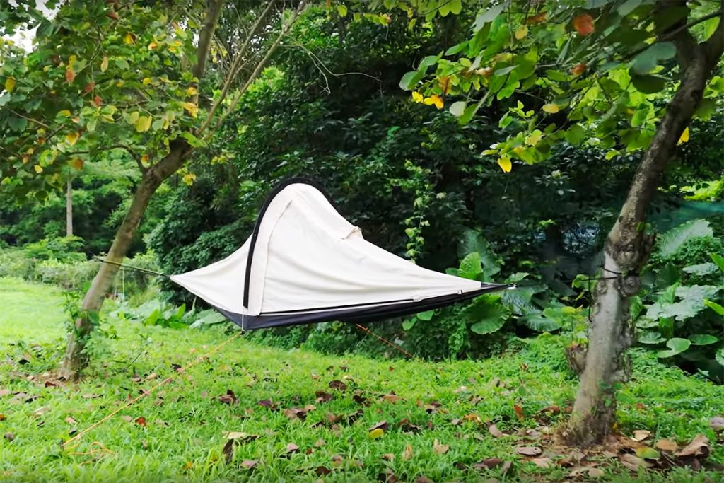 Pitching the perfect shelter in seconds with Thecatal's Wind Anchor tent