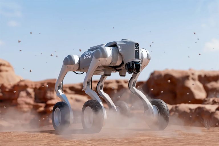 Unitree Go2-W: All-terrain wheeled robodog conquers any obstacle