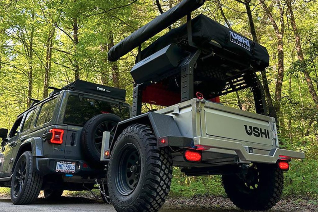 Customizing your adventure with the rugged Ushi Chuck micro-camper