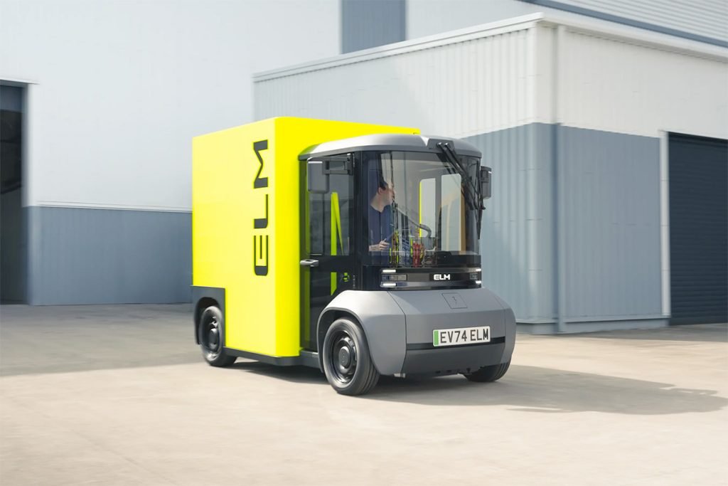 Compact electric minivan for efficient last-mile delivery