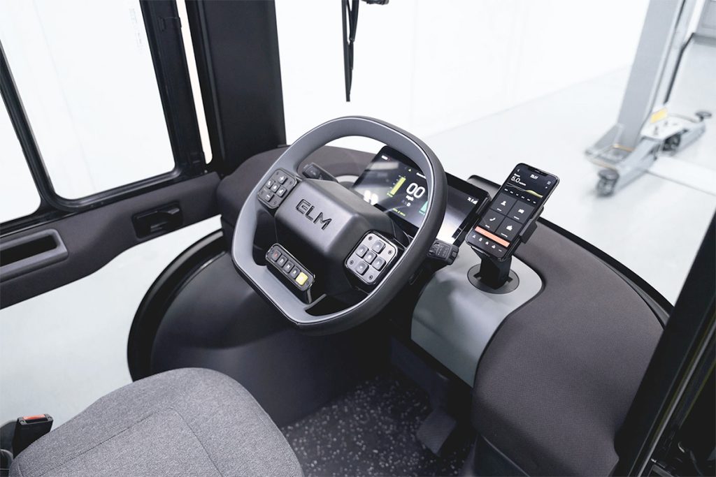 Compact electric minivan for efficient last-mile delivery