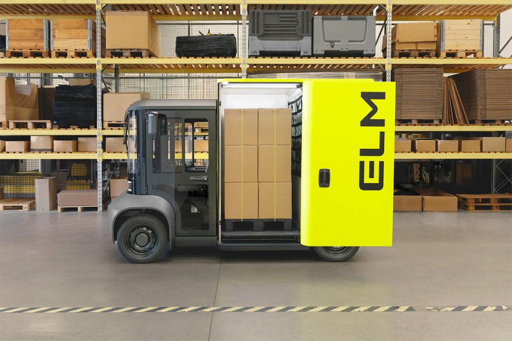 Compact electric minivan for efficient last-mile delivery