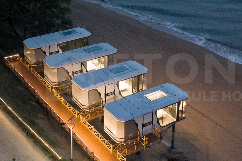 Space Capsule mobile homes offer flexible living anytime, anywhere