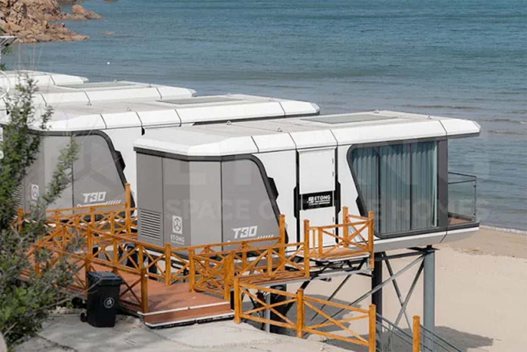 Space Capsule mobile homes offer flexible living anytime, anywhere