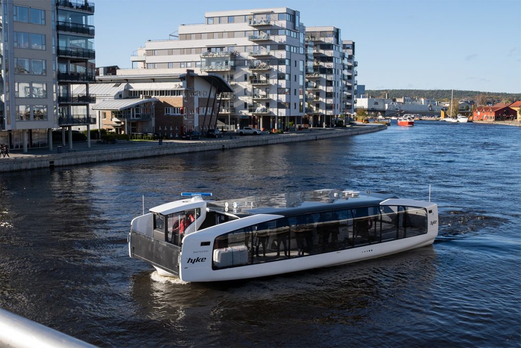 Hyke's electric ferries offer smart and sustainable urban waterway ...