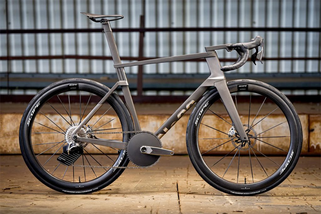 World's first 3D-printed titanium road bike