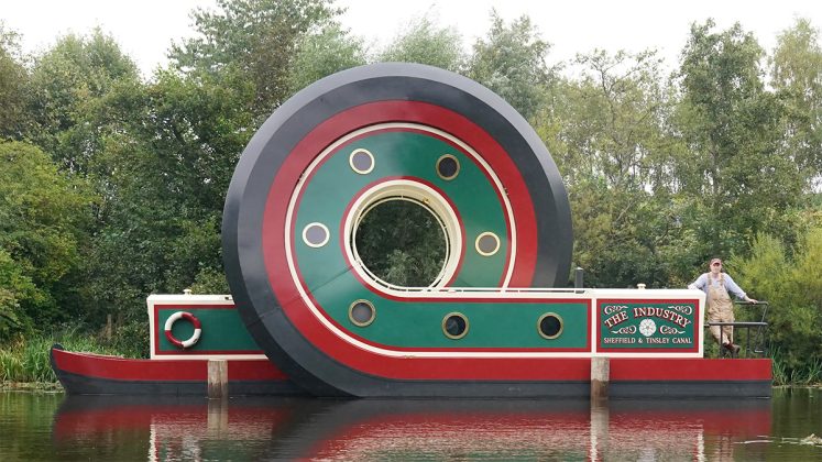 Looping Boat set to captivate and intrigue canal visitors