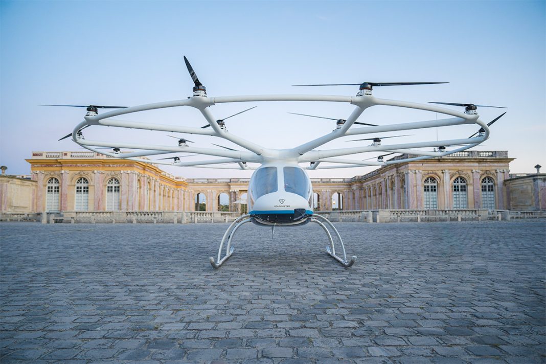 Volocopter's air taxi trials take flight after Paris setbacks