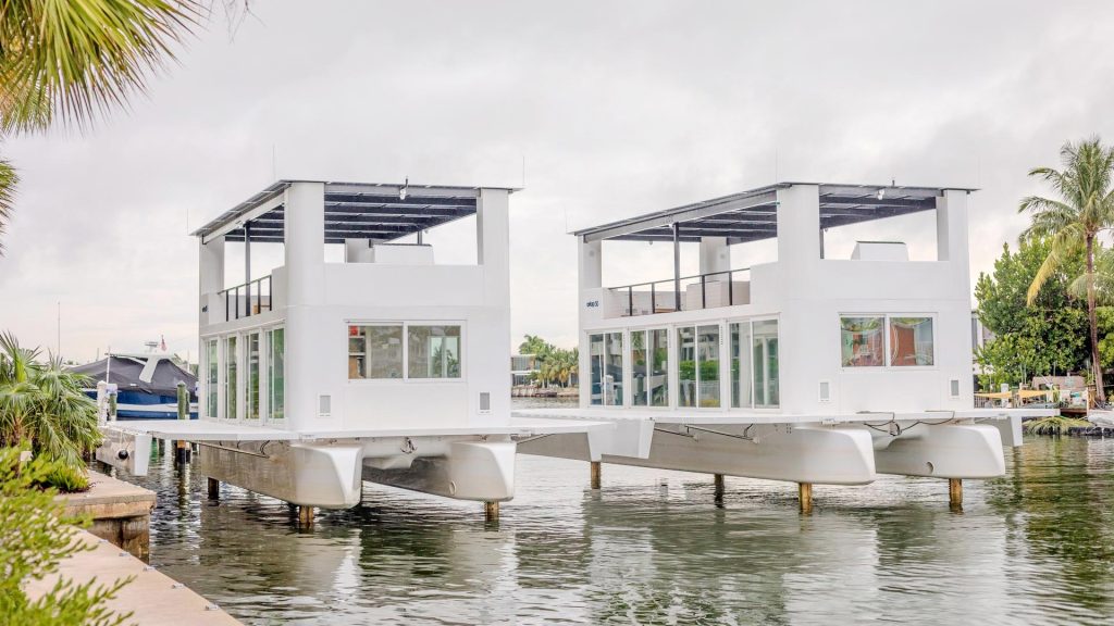 Arkup unveils solar-powered modular houseboat with Starlink connectivity