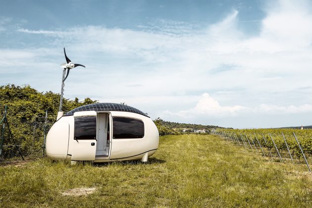 Explore the future of off-grid living with Ecocapsule's mobile homes